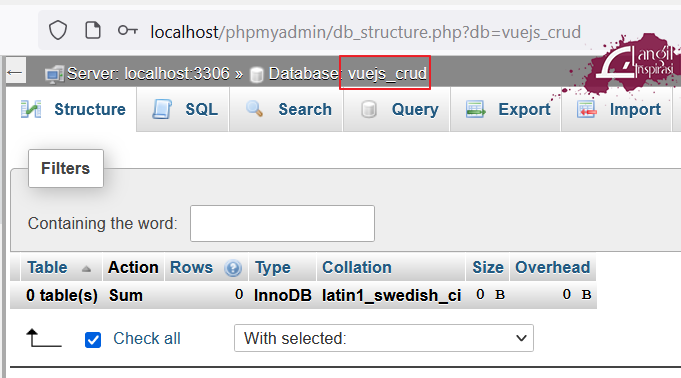 4.Isikan field-field pada tabel mahasiswa seperti pada gambar dibawah ini, jangan lupa untuk ...